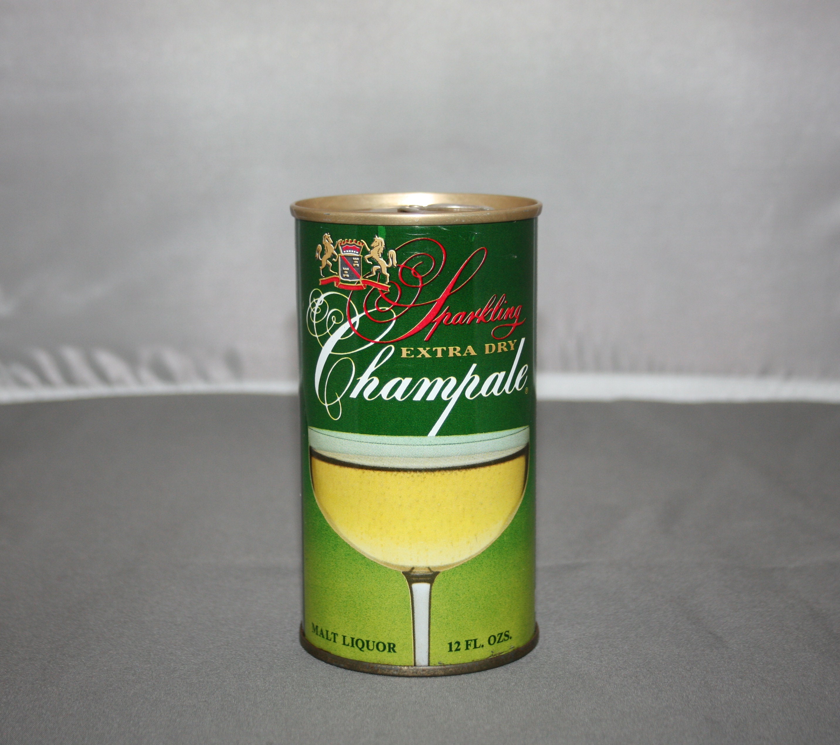 Advertisements Champale Extra Dry Trenton NJ Pull Tab Beer Can Art ...