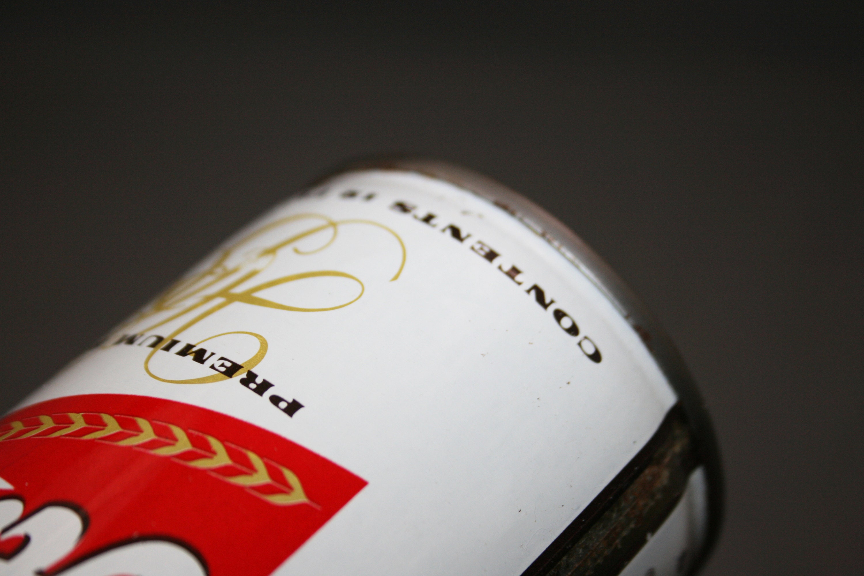 Vintage Huber Premium Beer Steel Beer Can Pull Tab Unopened & Empty ...