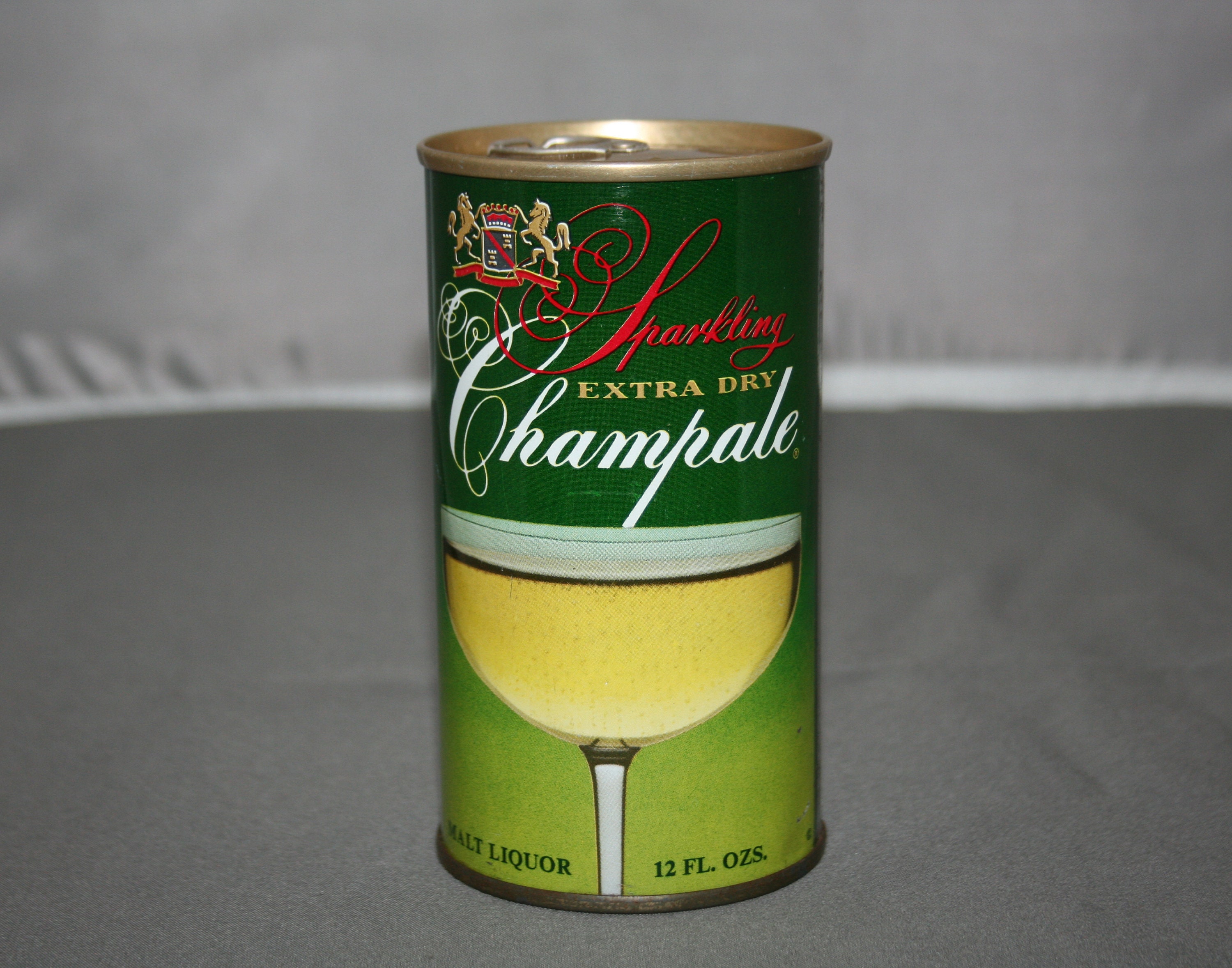 Advertisements Champale Extra Dry Trenton NJ Pull Tab Beer Can Art ...