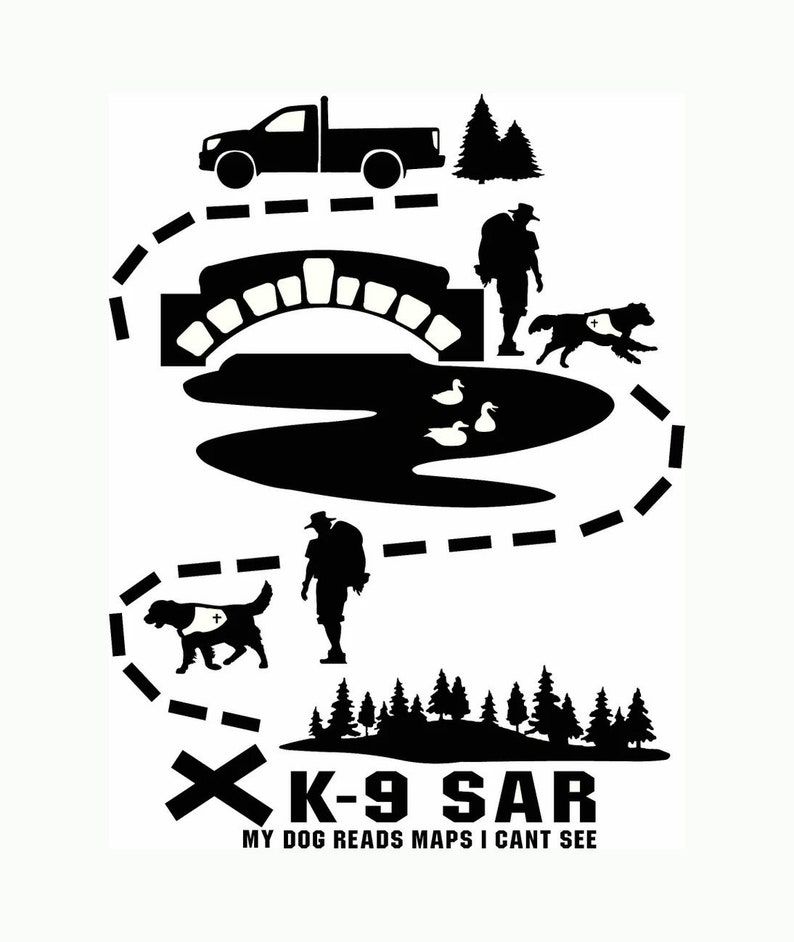NEW & Updated K-9 SAR Maps Options - Etsy