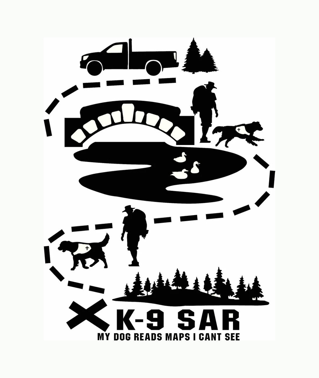 NEW & Updated K-9 SAR Maps Options - Etsy