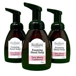 Cranberry Foaming Hand Soap Very Merry Cranberry Palm-free - Etsy