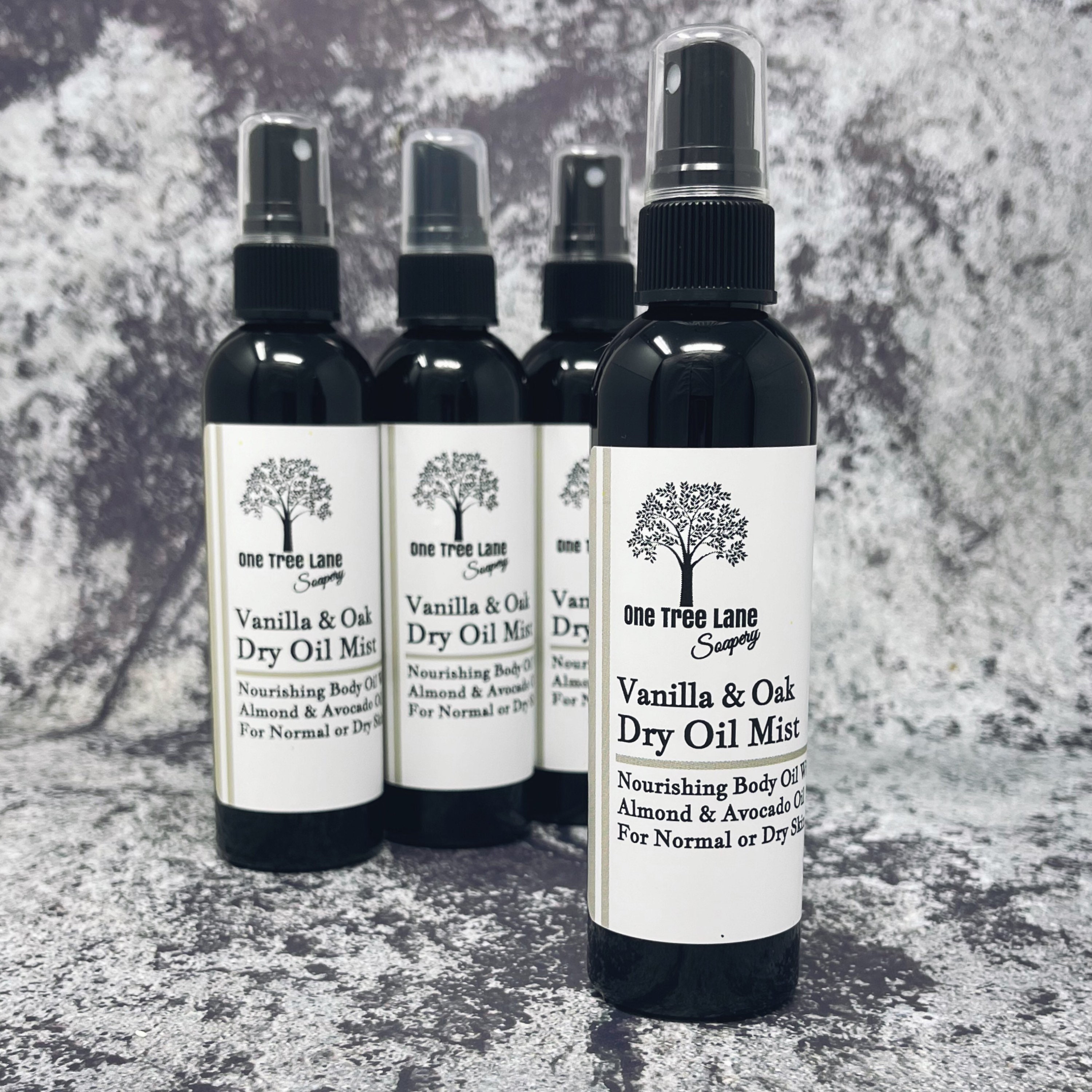 Vanilla Oak Dry Oil Mist The Rebel 4 oz Vegan | Etsy