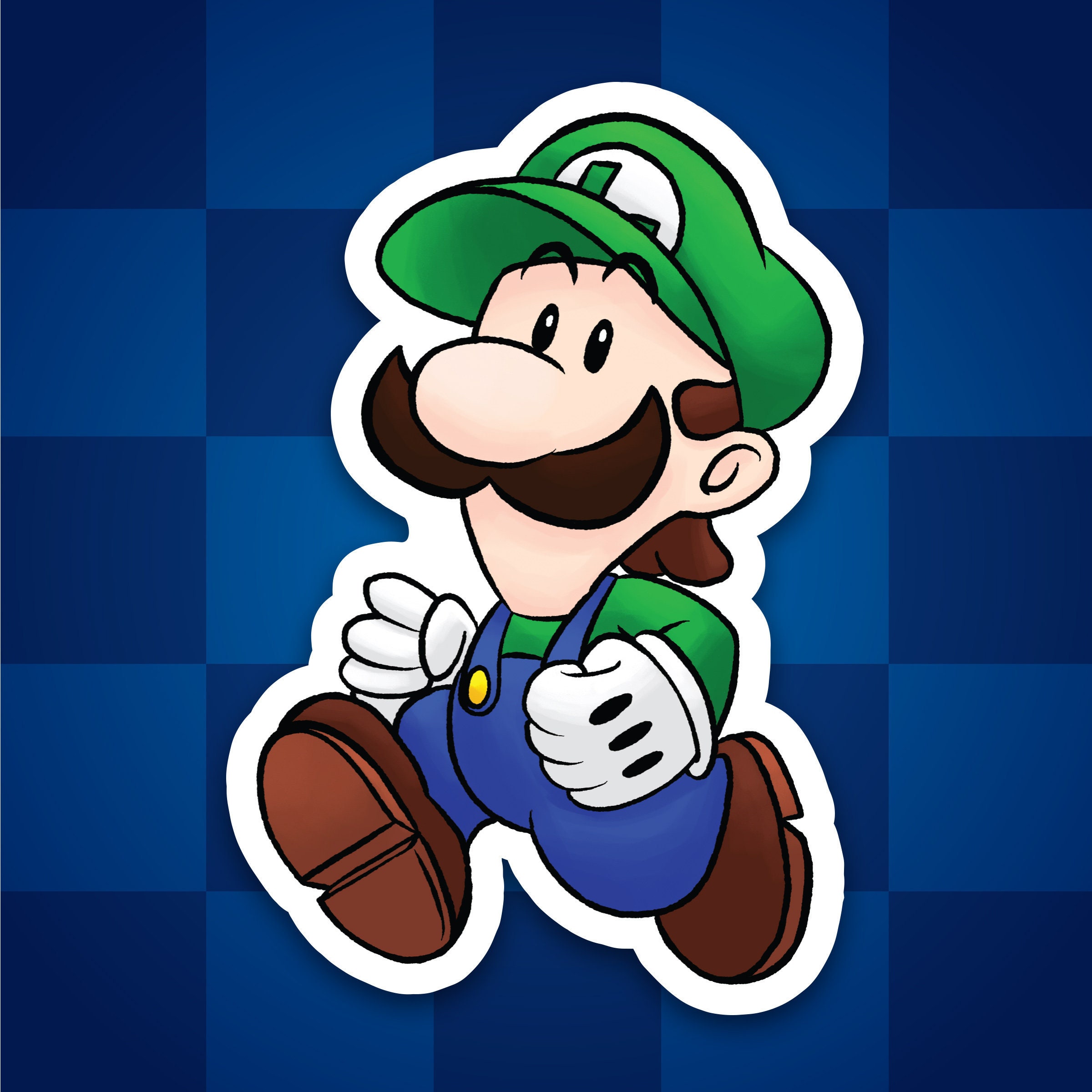 Luigi 2" Sticker - Etsy