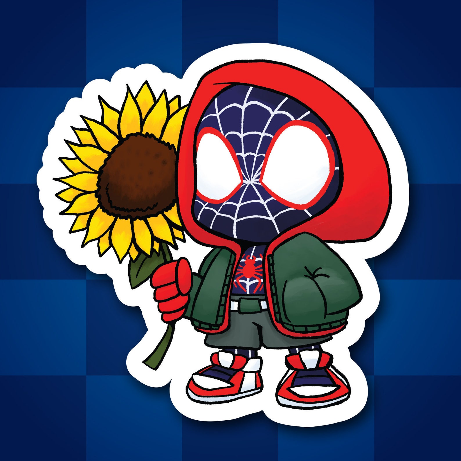 Miles Morales 2 Vinyl Sticker - Etsy