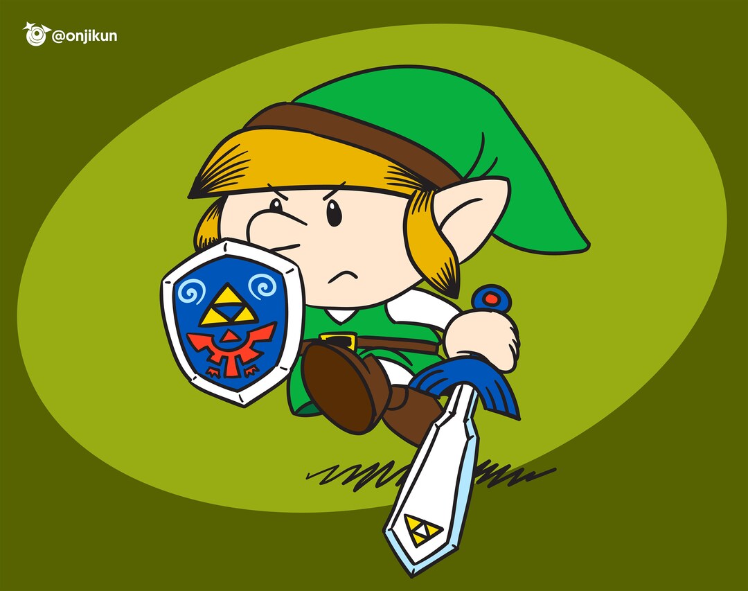 Little Link 8x10 Print - Etsy