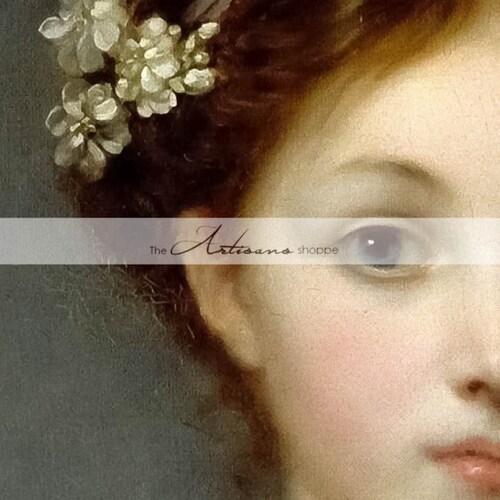 Printable Instant Download Art Face Renaissance Woman Girl - Etsy