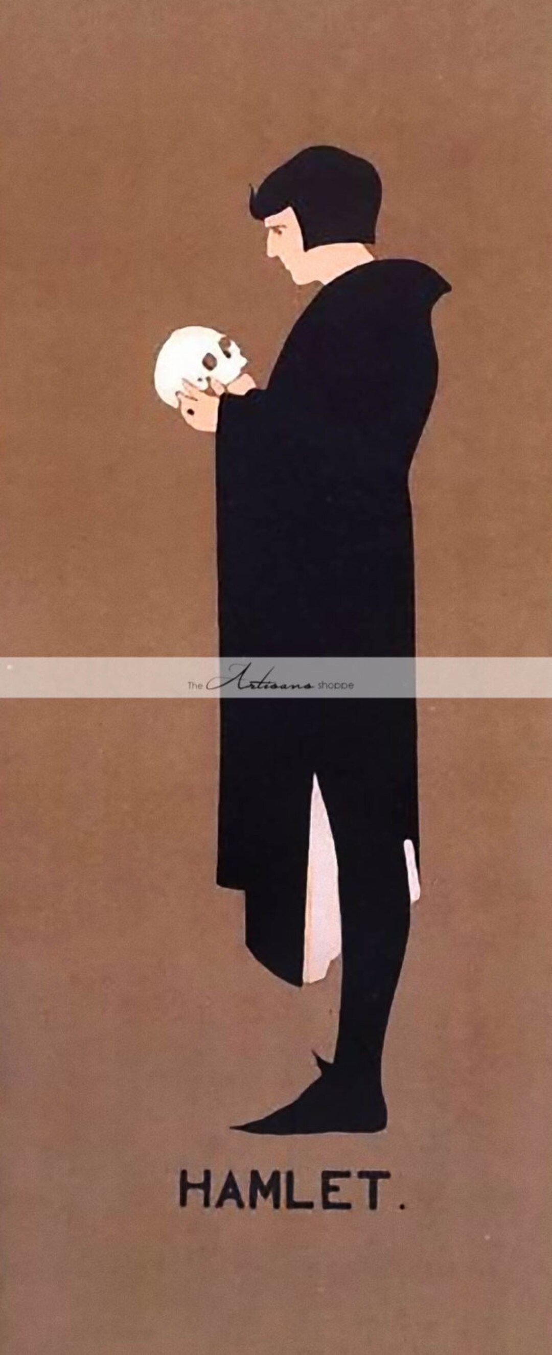 Descarga imprimible de arte instantáneo Vintage Hamlet Shakespeare Art ...