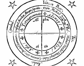 Heptameron Circle - Etsy