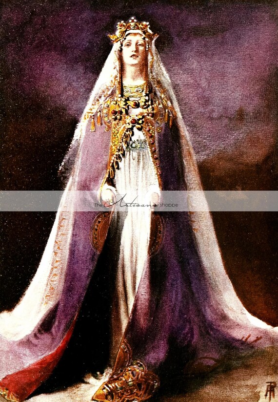 Medieval Princess Art