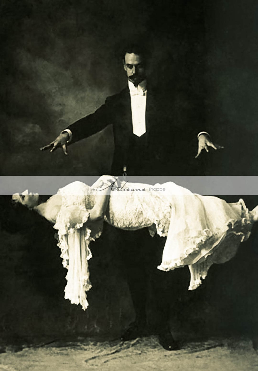 Instant Download Printable Art Levitate Woman Magician Magic Mystical ...