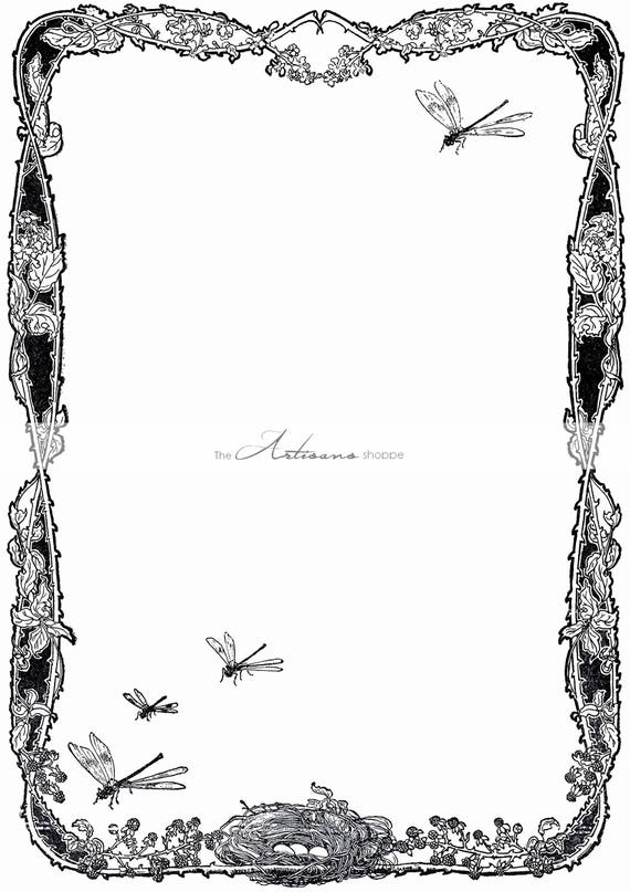 Nature Page Border
