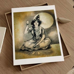 Printable Art Instant Download - Divination Fortune Teller Psychic ...