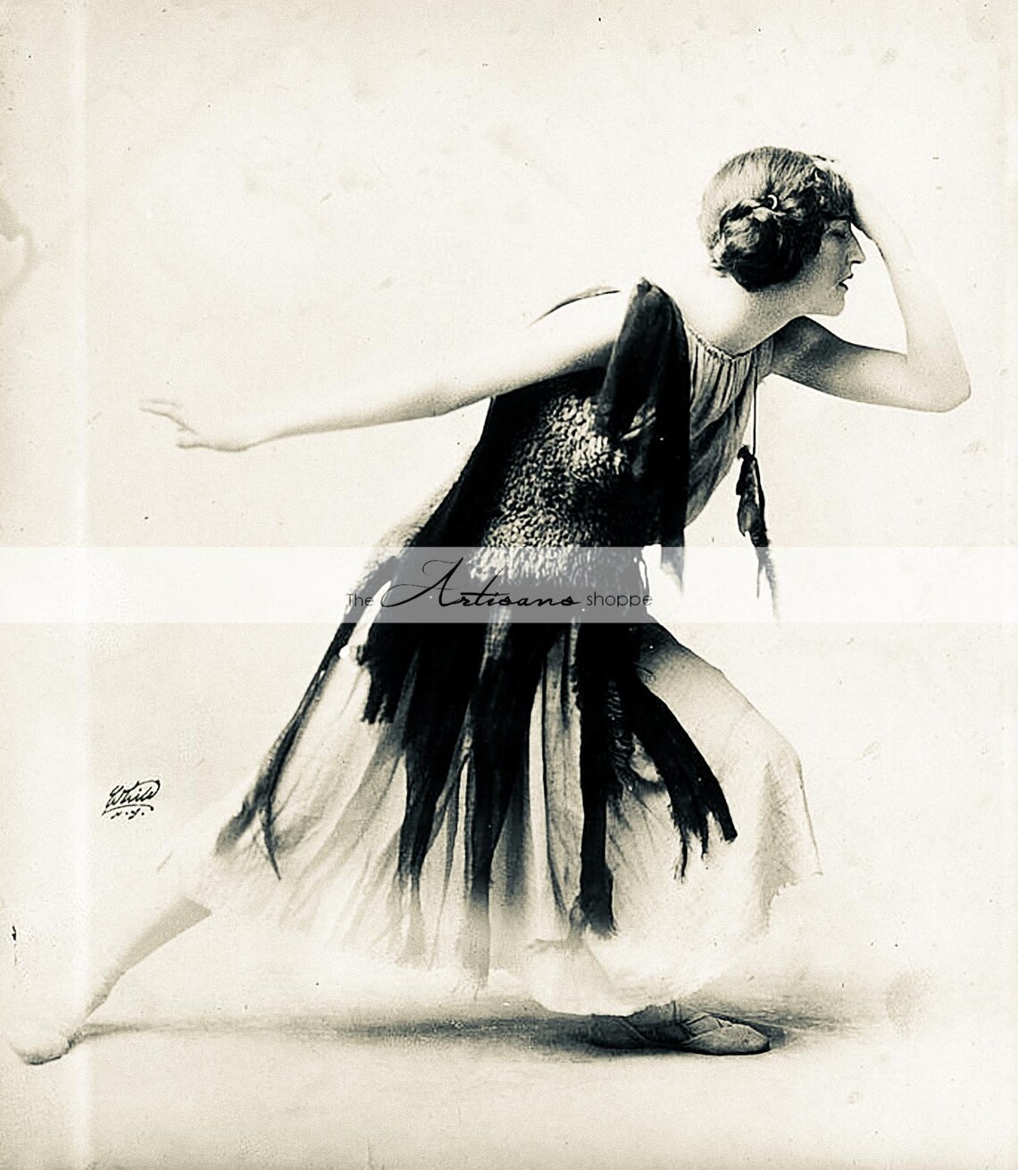 Digital Download Printable Violet Romer Ballet Dancer Shabby - Etsy