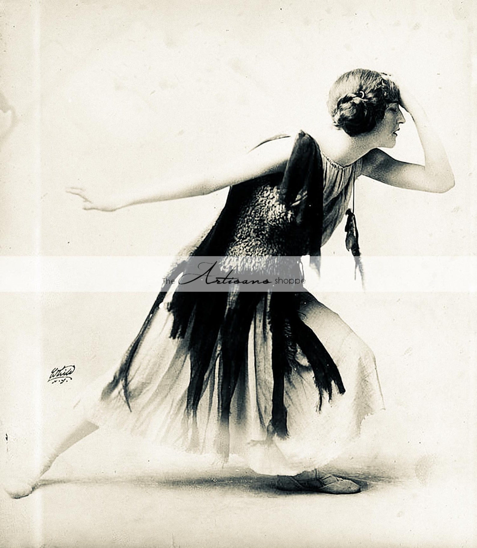 Digital Download Printable Violet Romer Ballet Dancer Shabby - Etsy