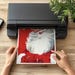 Vintage Christmas Santa Claus Wink Card - Instant Art Printable ...