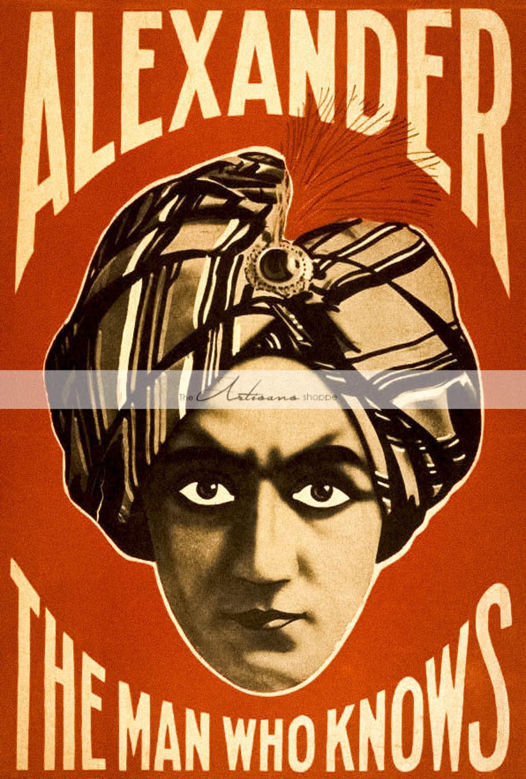 Instant Printable Download Halloween BIG Fortune Teller Alexander Paper ...