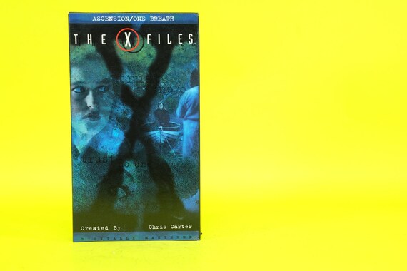 The X-files Ascension/ One Breath VHS Tape - Etsy