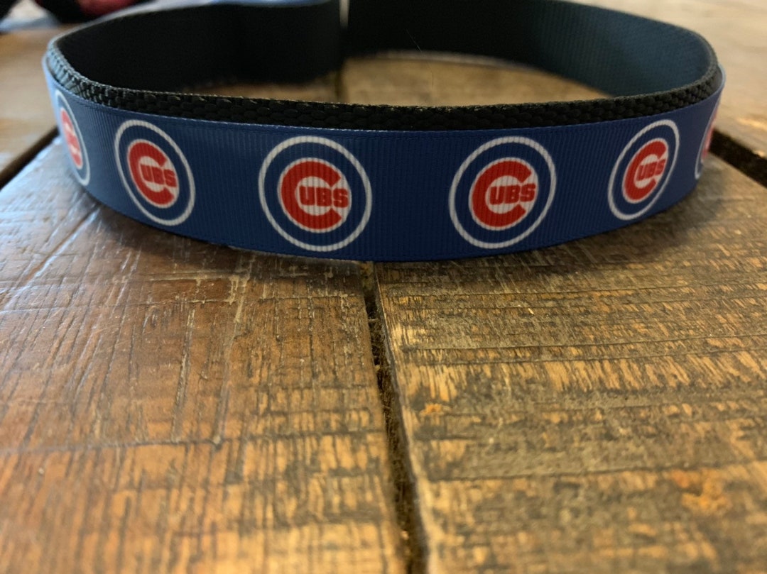 1" Chicago Cubs Collar - Etsy