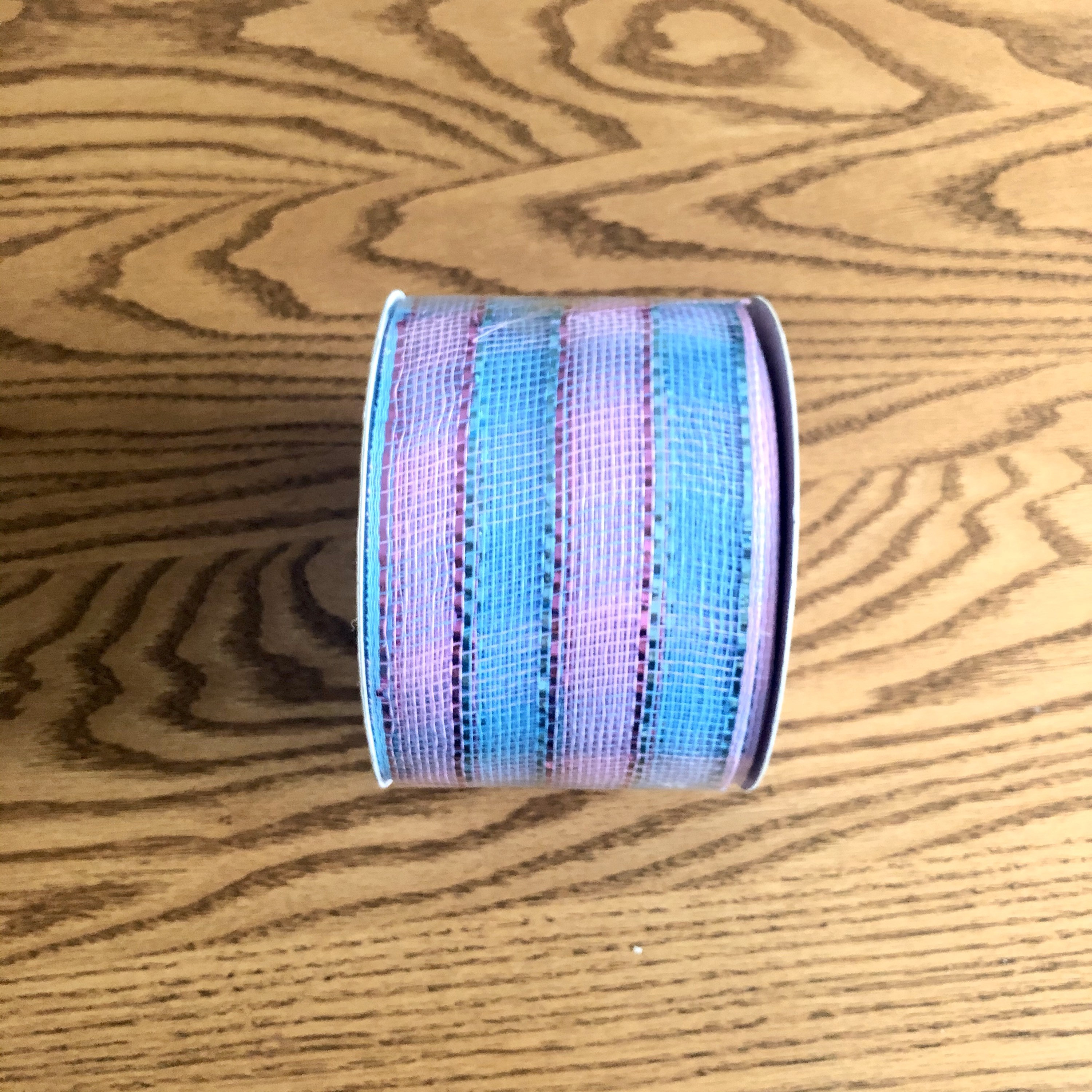 Expressions Blue and Pink Mesh Ribbon, Spring and Summer Mesh Ribbon ...