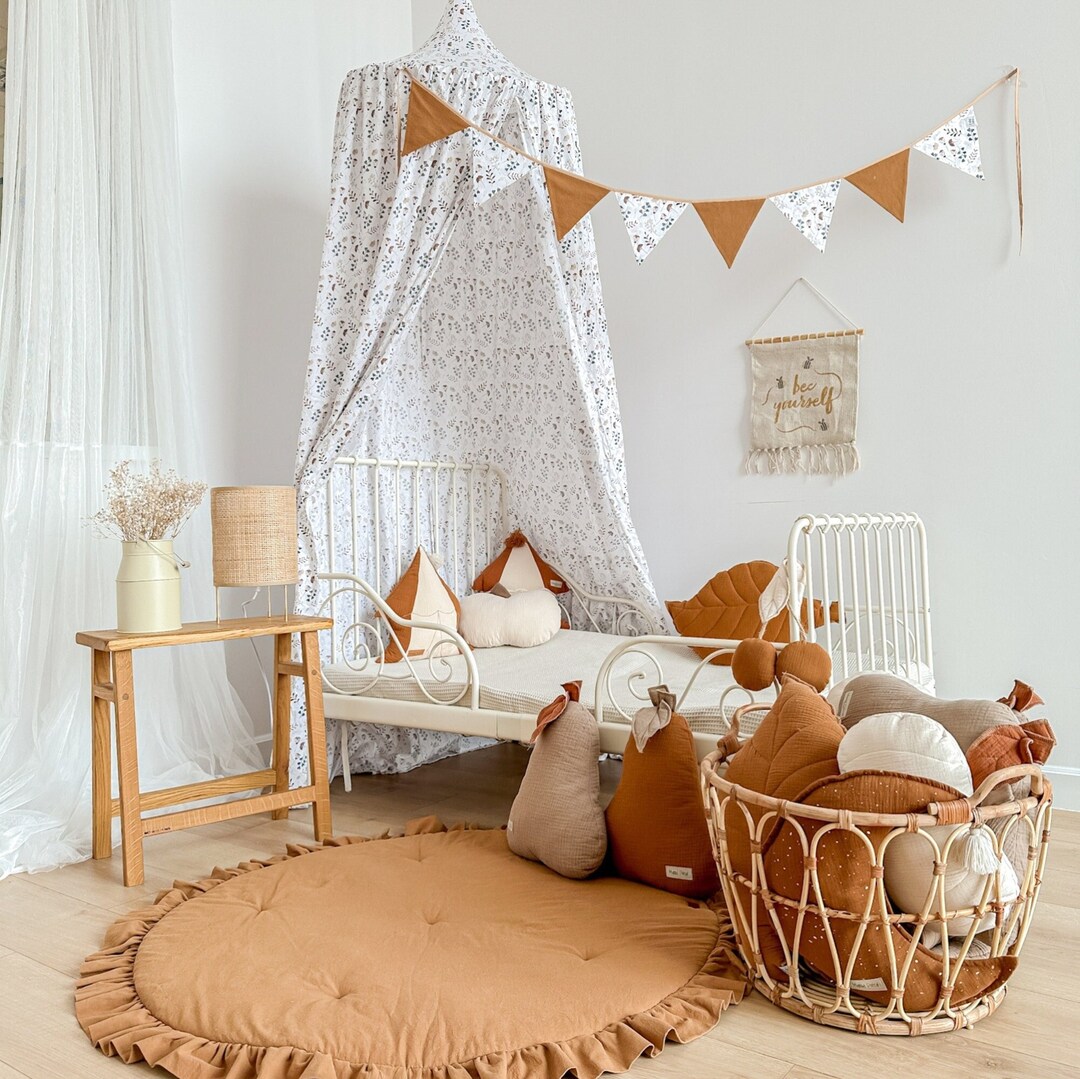 Canopy, Hanging Tent, Cotton Canopy, Caramel Bed Canopy, Play Canopy ...