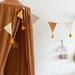 Ochre Bunting Flags Caramel Nursery Bunting Triangle Flags - Etsy