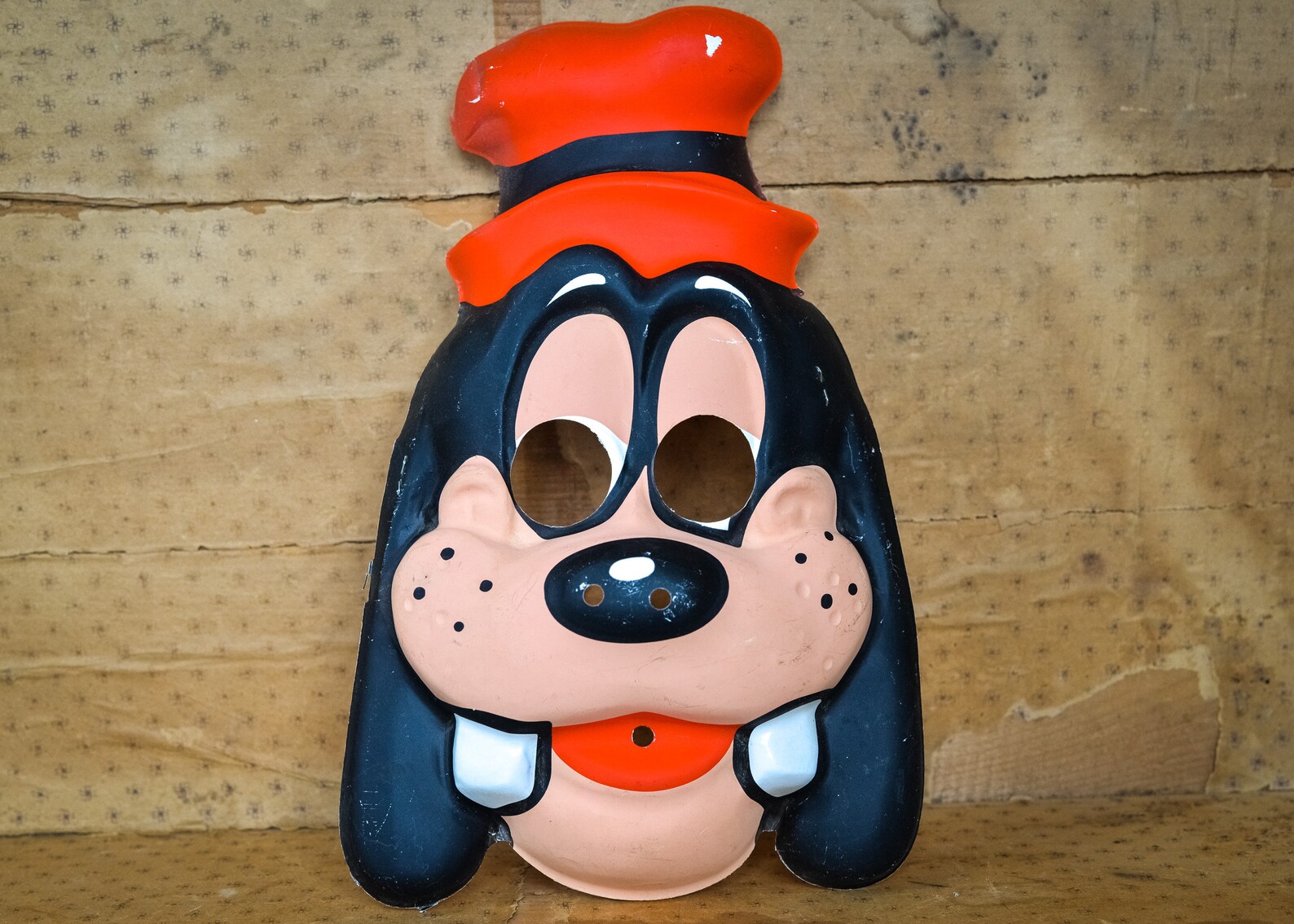 Vintage Halloween Mask Goofy Disney Face Mask Retro - Etsy