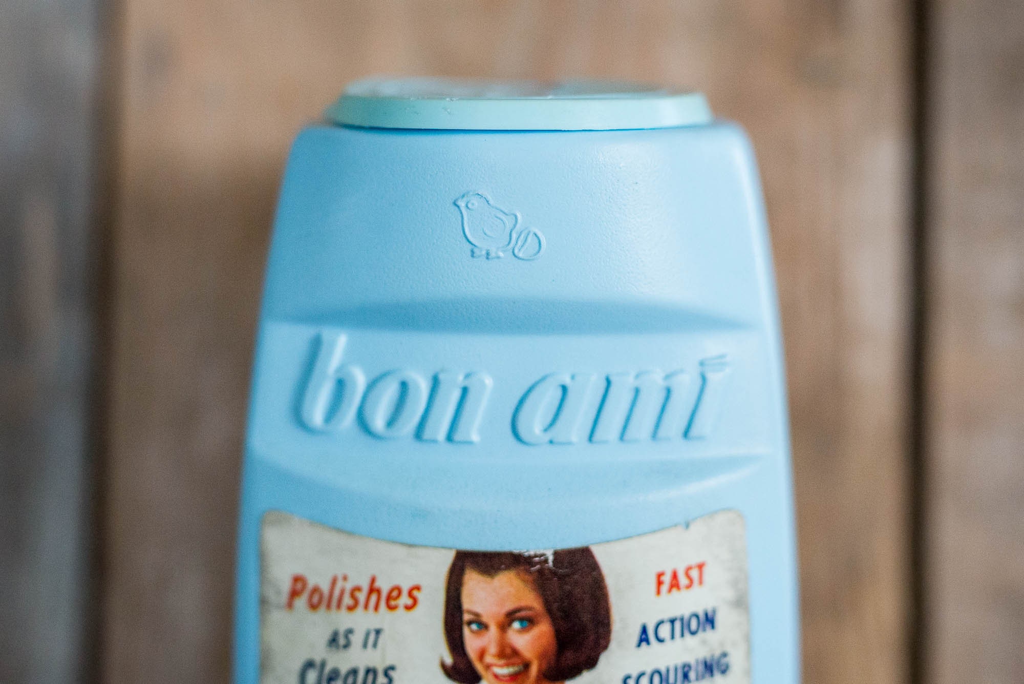 Vintage Retro Bon Ami Powder Container Blue Plastic Shaker | Etsy