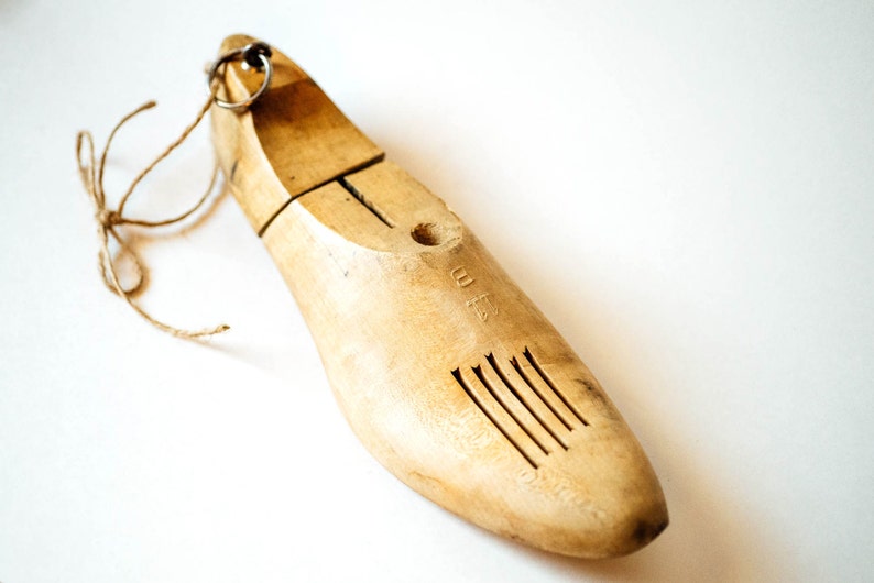 Antique Wooden Last Shoe Forms Vintage Rustic Wood Decor Wood Carving ...