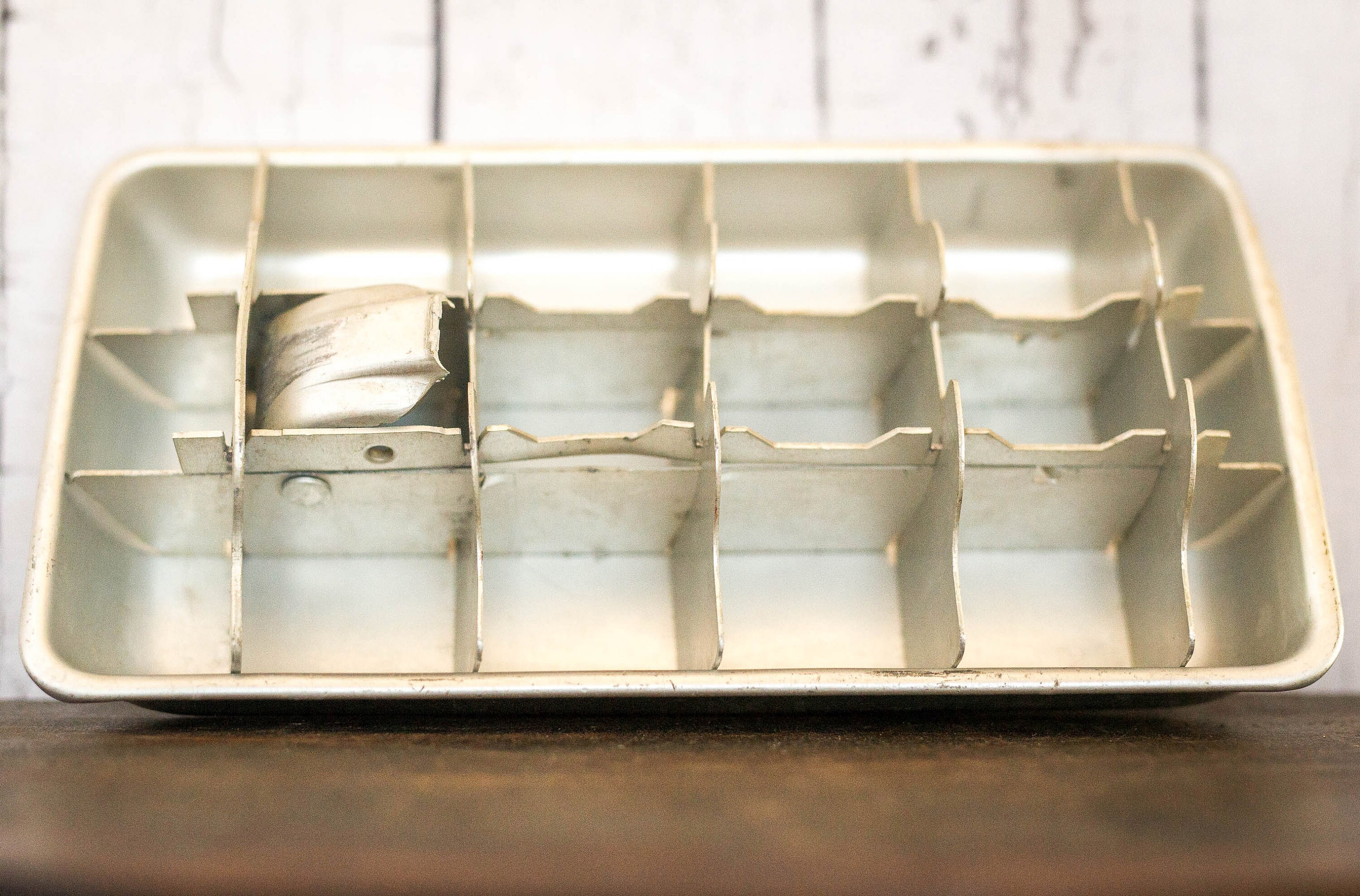 Vintage Aluminium Ice Cube Tray Refrigerator Pop Ice Tray | Etsy