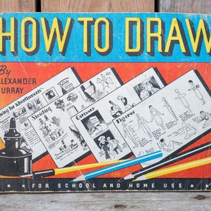 Antique Vintage Drawing Book 1932 1st Edition How to Draw by | Etsy