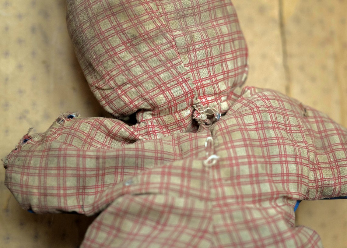 Vintage Plastic Mask Faced Doll W/ Stuffed Cloth and Vinyl - Etsy