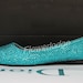 Turquoise Prom Shoes Ballet Flats Women Shoes-custom Glitter Rhinestone ...