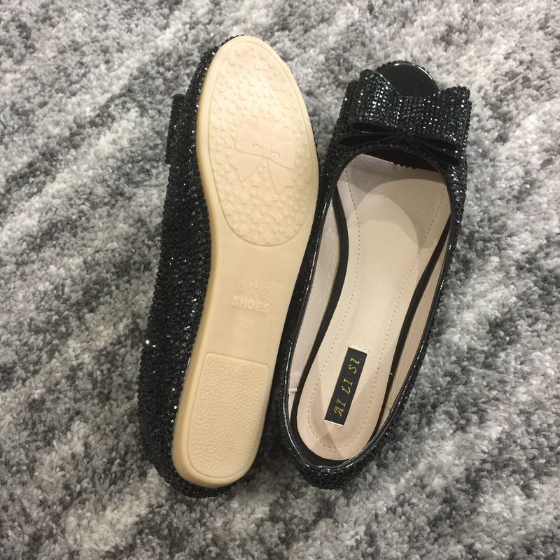 Open Toe Flat - Etsy