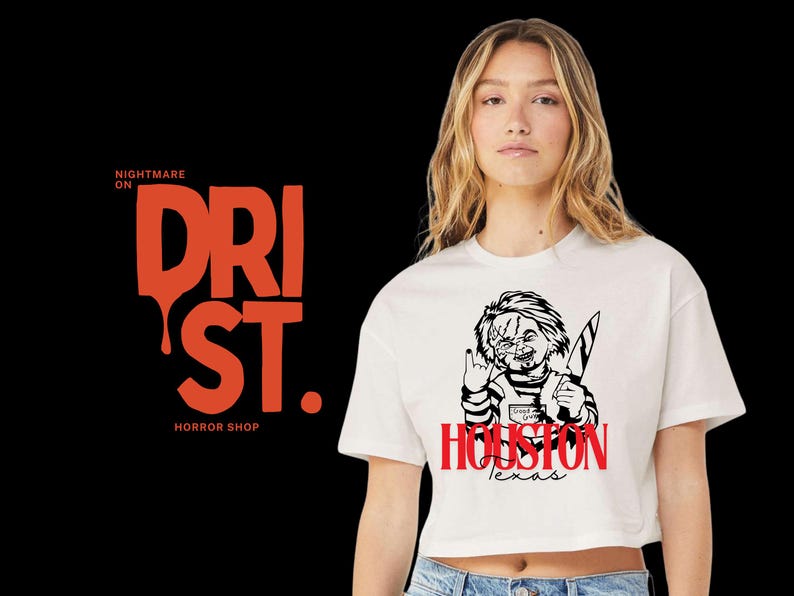 Houston Chucky Crop Top - Etsy