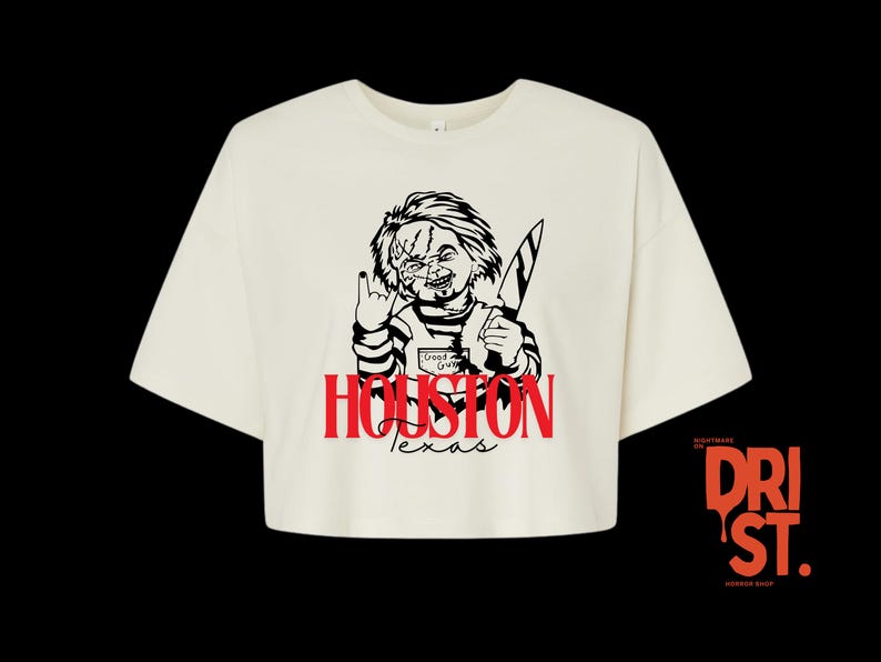 Houston Chucky Crop Top - Etsy