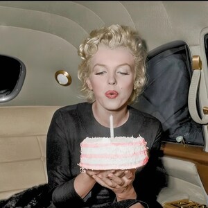 Marilyn Monroe Birthday Card, Old Hollywood, Happy Birthday Card ...