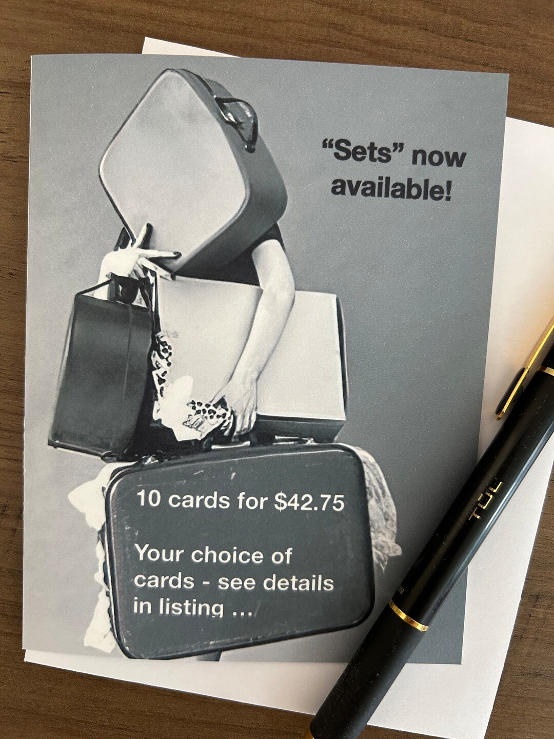 Select Any 10 Cards boxed Set, Snarky, Funny Greeting Cards, Choose ...