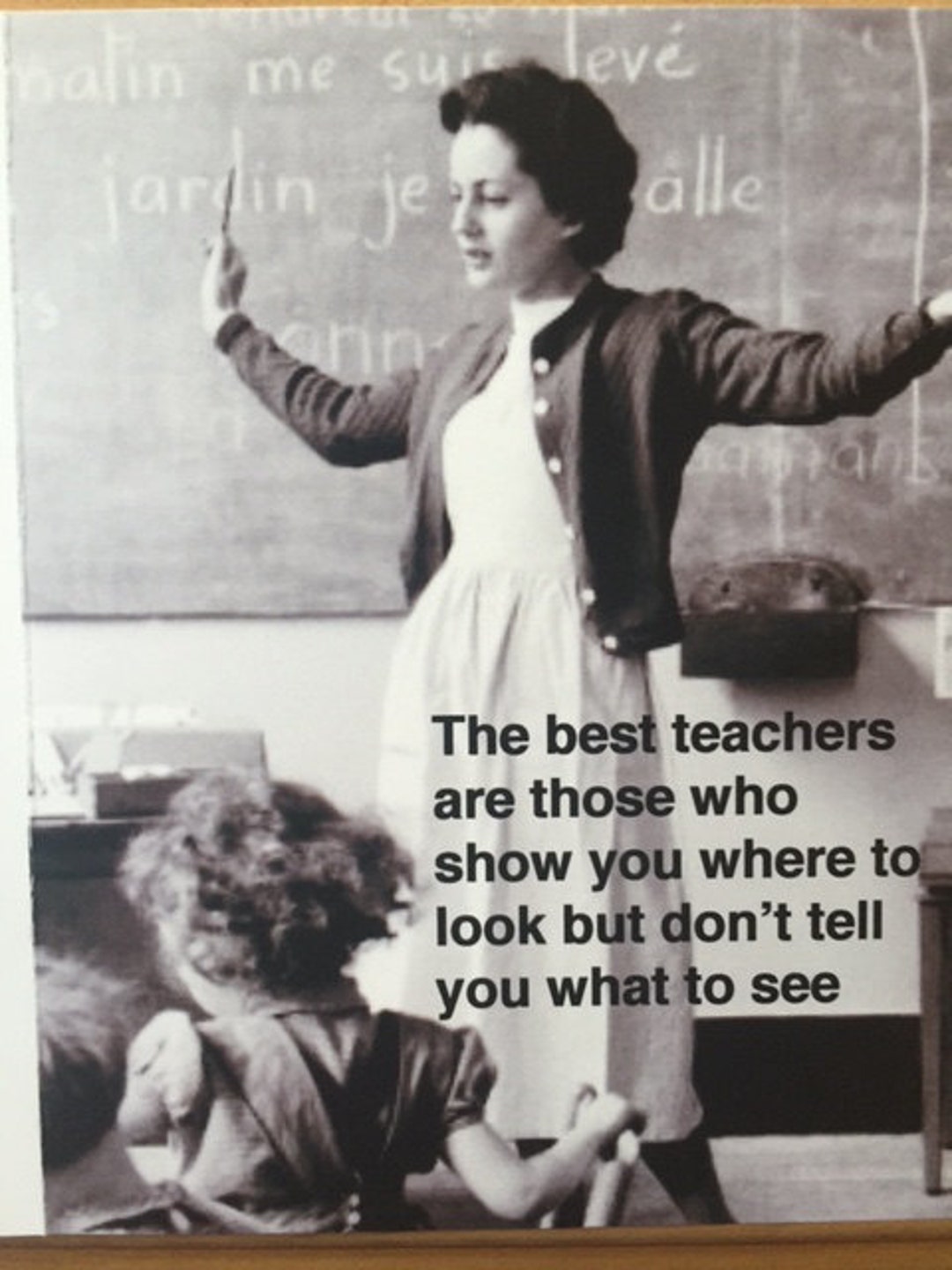 TEACHER, Back to School Card the Best Teachers Teacher Encouragement ...