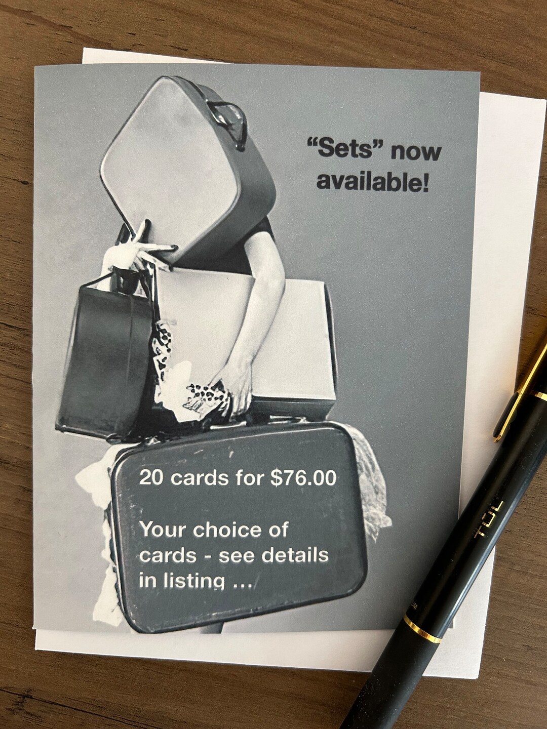 Select Any 20 Cards boxed Set, Snarky, Funny Greeting Cards, Choose ...