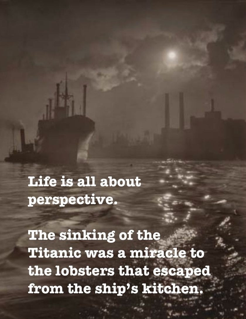 Life is All About Perspective ... Encouragement, Funny, Snarky, Life ...