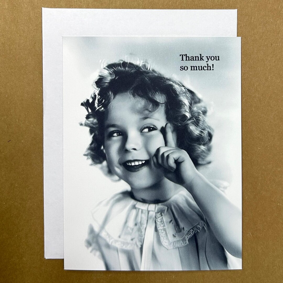 Thank You so Much ... Cute Blank Playful Greeting Card, Just for Fun ...