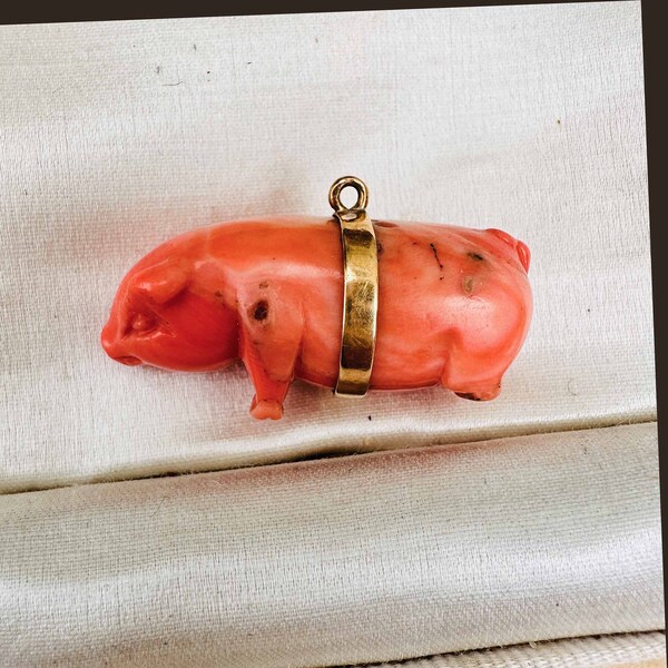 Pig Charm Bracelet - Etsy