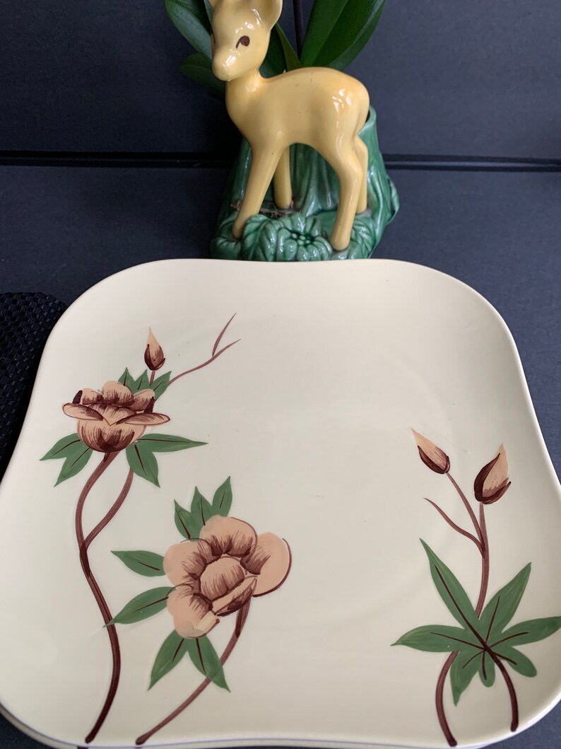 Set of 3 Mid-century Weil Ware of California Dinner Plates - Etsy