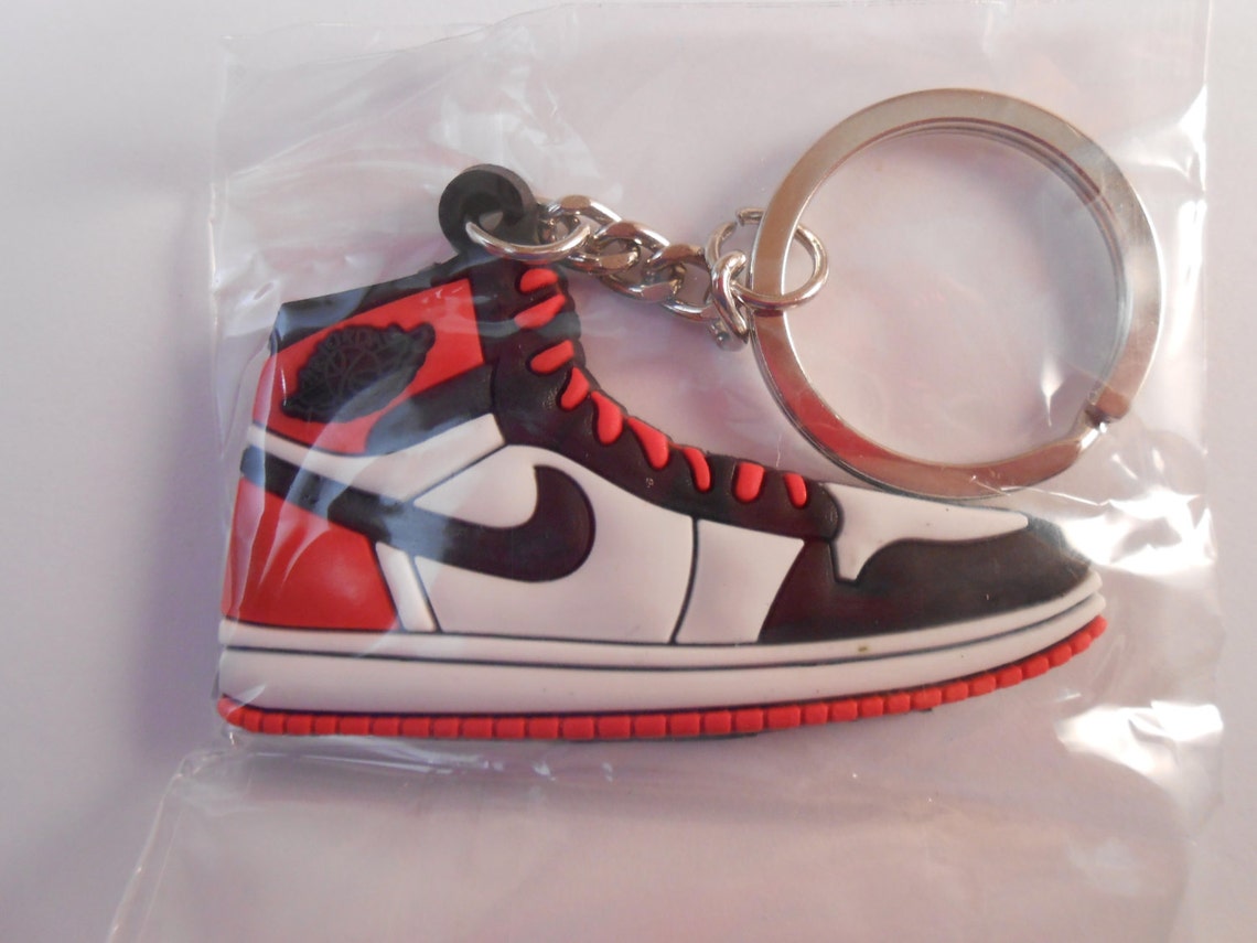 Jordan Lanyard With Two Jordan Shoe Keychains. New | Etsy