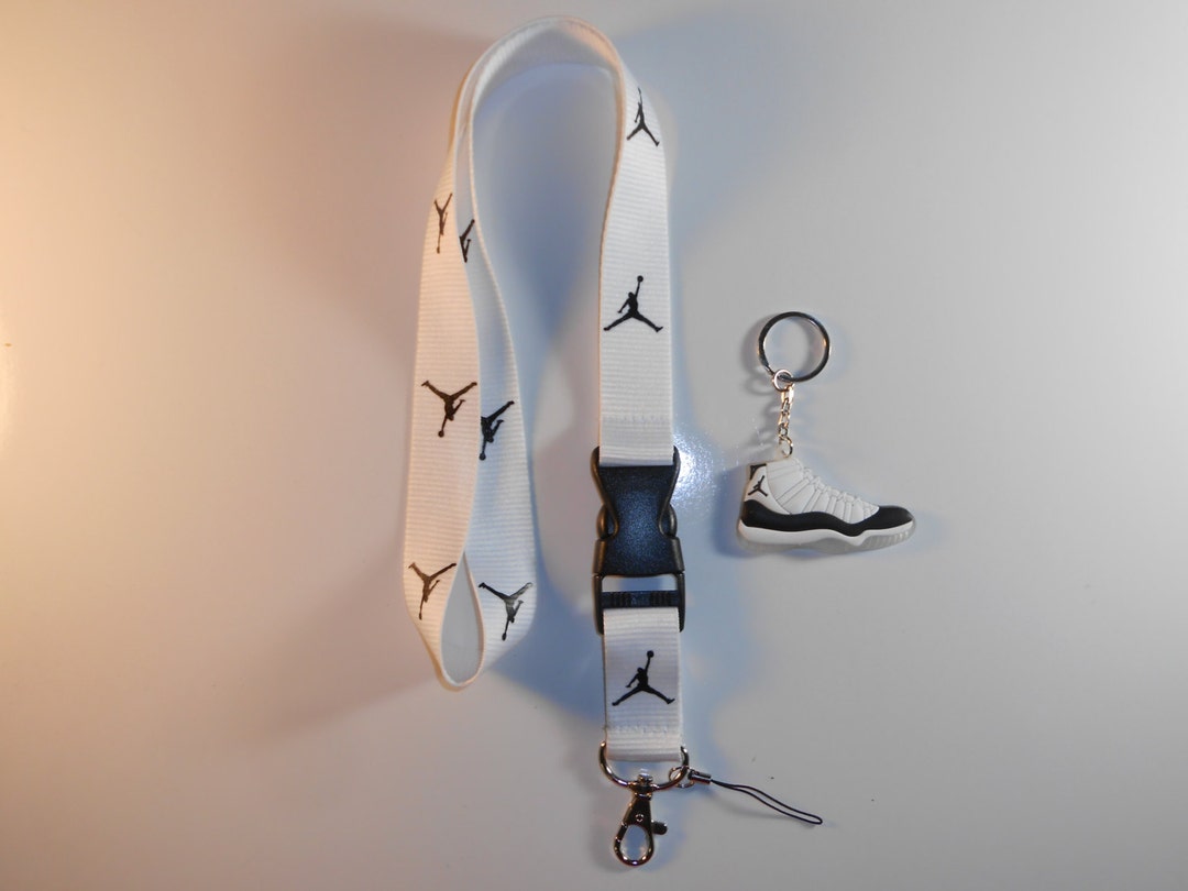 Jordan Lanyard With Jordan Keychain. New!! - Etsy