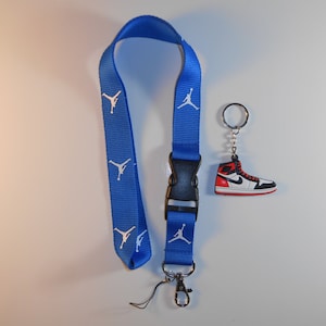 Jordan Lanyard With Jordan Keychain. New! - Etsy