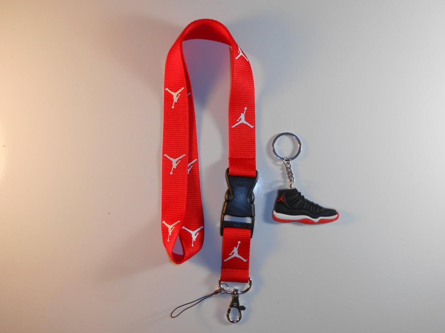 Jordan Lanyard With Jordan Keychain. New!!! - Etsy