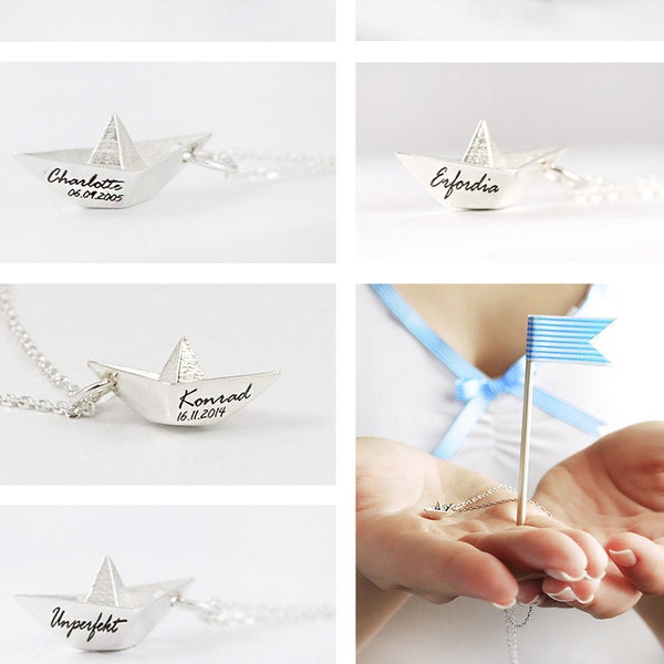 Paper Boat - Etsy