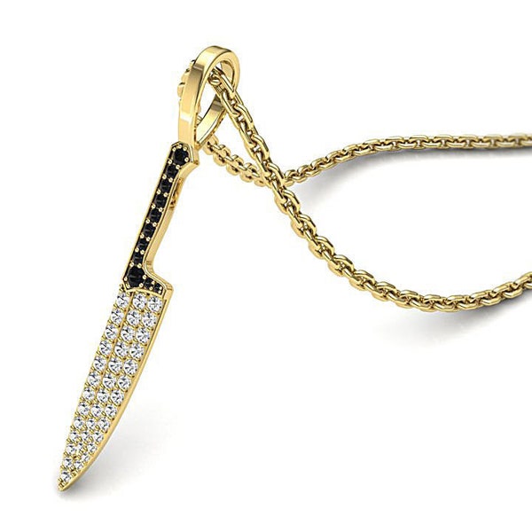Knife Necklace - Etsy